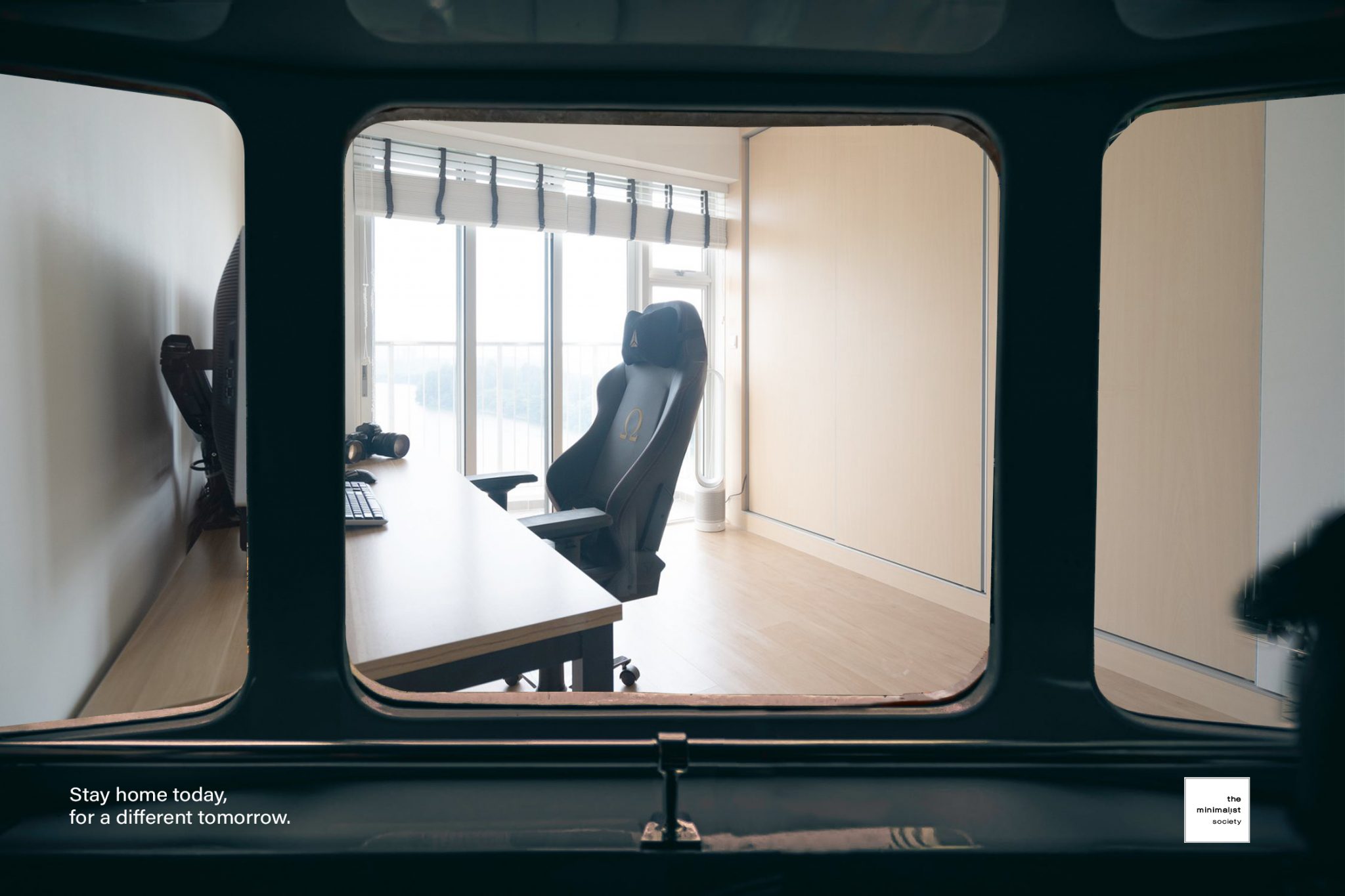 Digital Ad: Stay Home Today, For A Different Tomorrow - The Minimalist ...