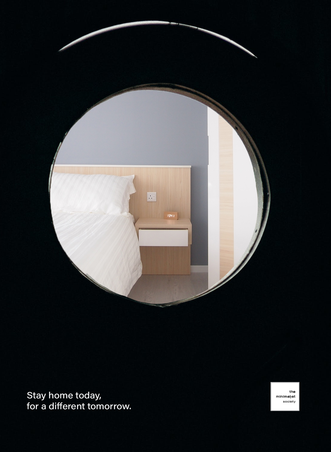 Digital Ad: Stay Home Today, For A Different Tomorrow - The Minimalist ...