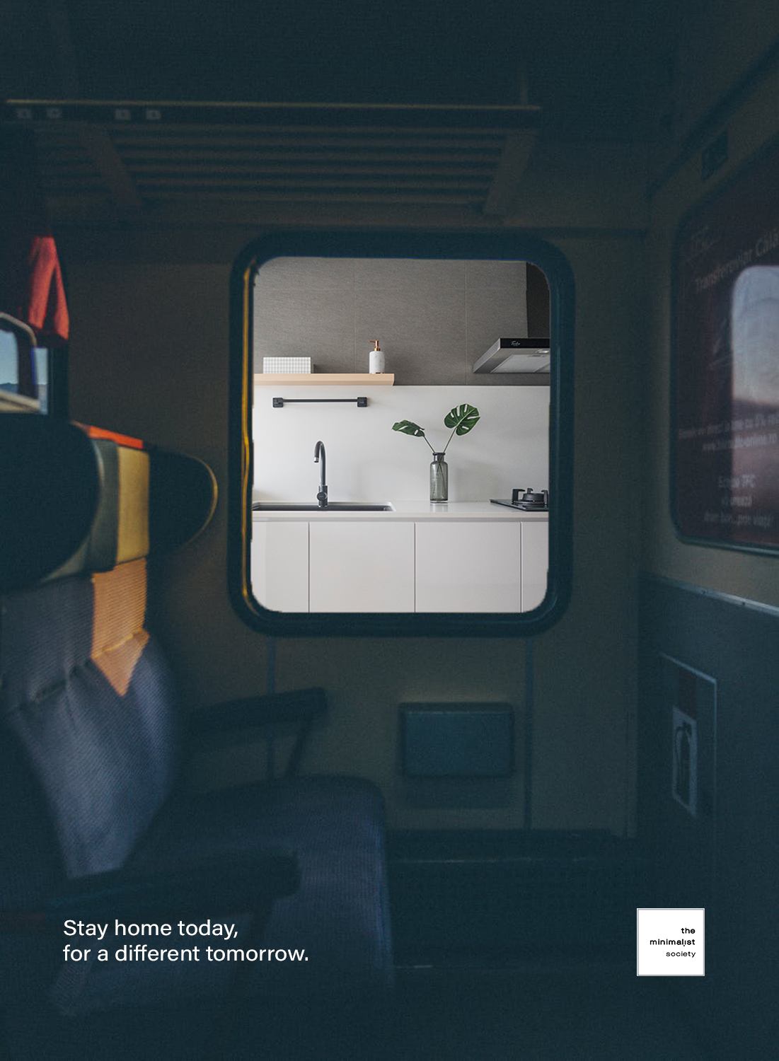 Digital Ad: Stay Home Today, For A Different Tomorrow - The Minimalist ...